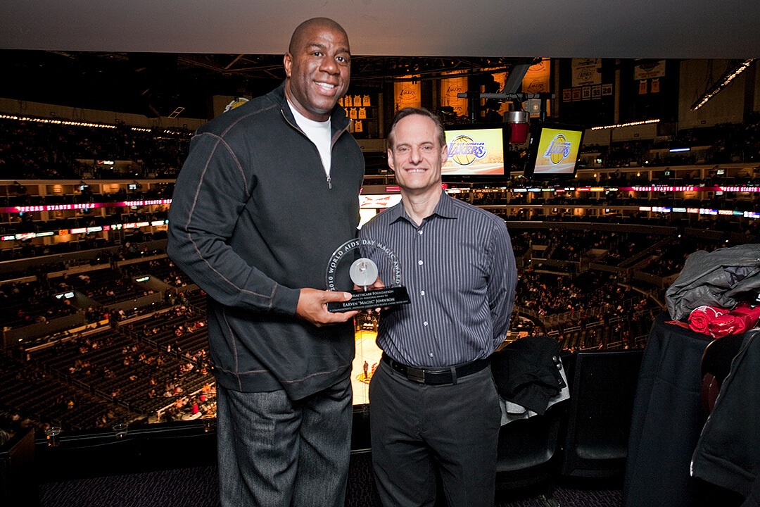 AHF Partners With Basketball Legend Magic Johnson - AIDS Healthcare ...